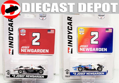 JOSEF NEWGARDEN 2024 INDY CARS 2 CAR COMBO DEAL 1/64 DIECASTS BY GREENLIGHT