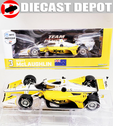 SCOTT MCLAUGHLIN 2024 TEAM PENSKE XPEL INDY CAR 1/18 GREENLIGHT DIECAST