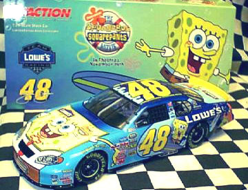 JIMMY JOHNSON 2004 SPONGEBOB SQUAREPANTS 1/24 ACTION