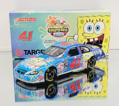 CASEY MEARS 2004 SPONGEBOB SQUAREPANTS MOVIE 1/24 RCCA CLUB CAR