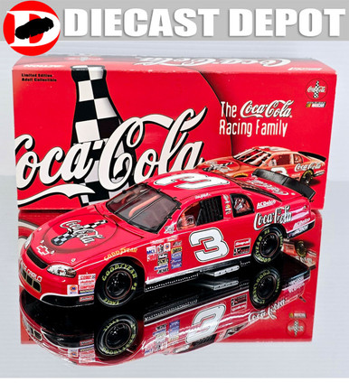 DALE EARNHARDT SR 1998 COCA-COLA #3 COKE MONTE CARLO 1/24 ACTION ...