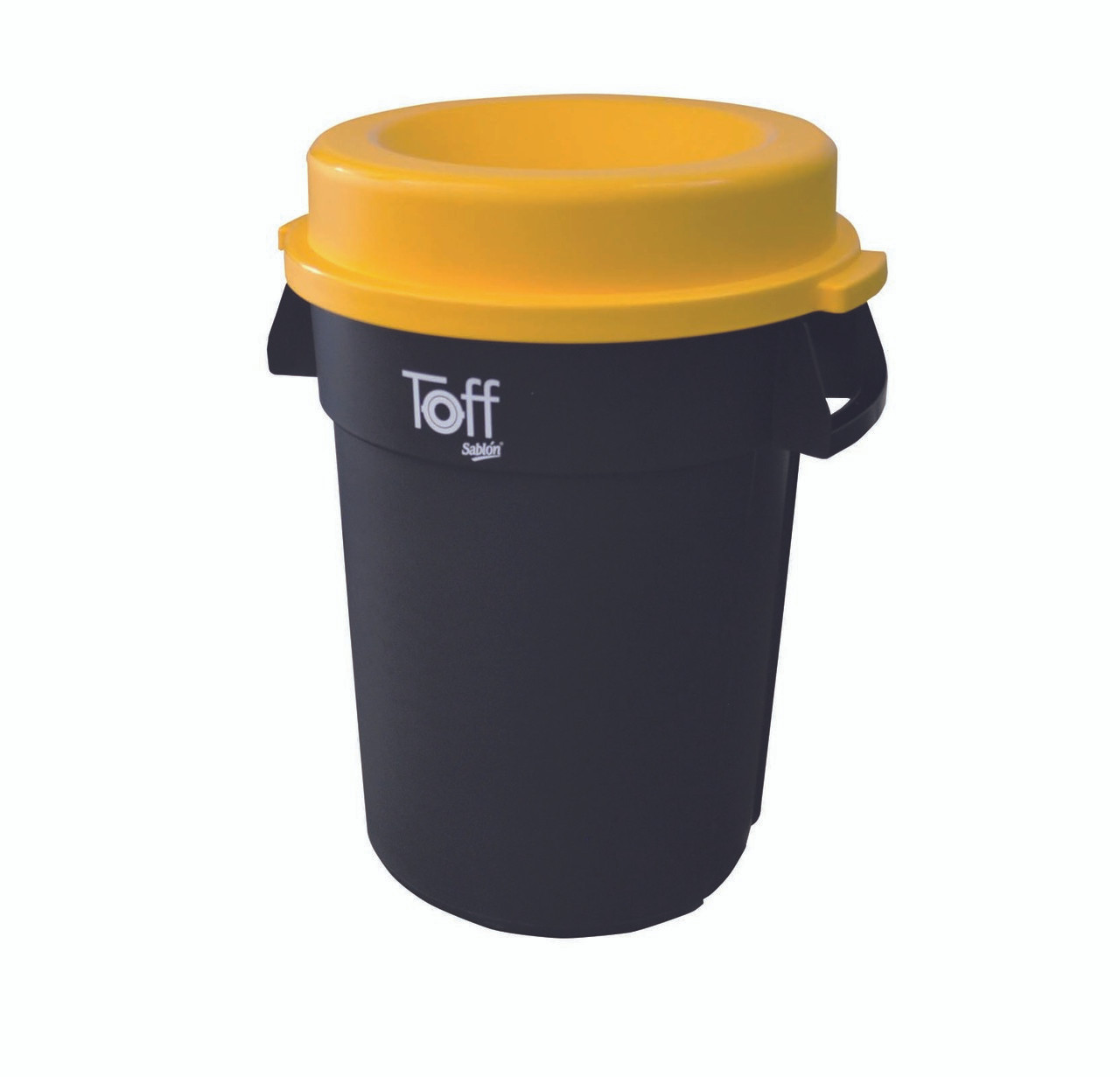 TAPA EMBUDO AMARILLA PARA CONTENEDOR TOFF Mod. T9273AM