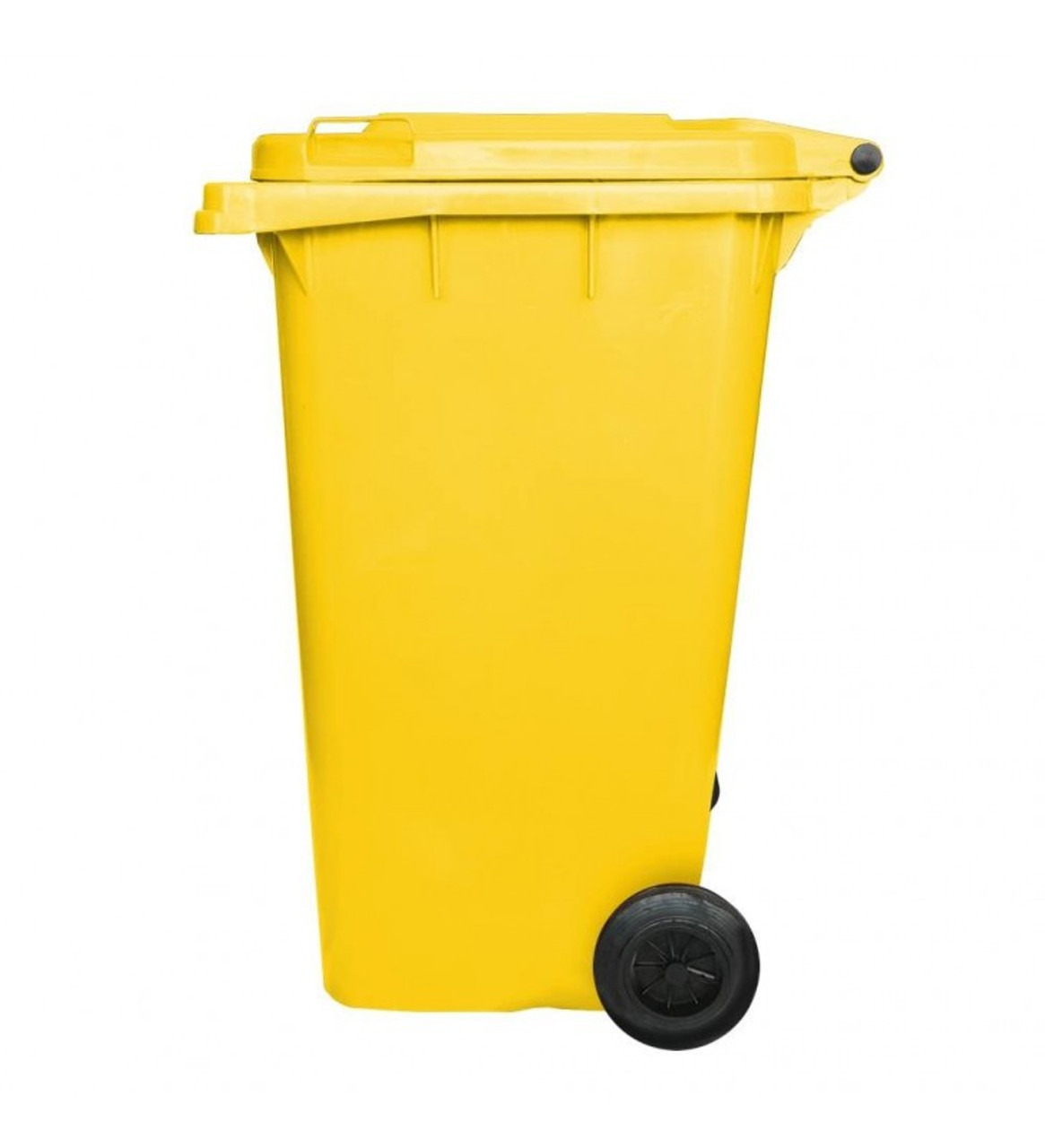 CONTENEDOR CUADRADO CON RUEDAS Mod. 8923AM AMARILLO