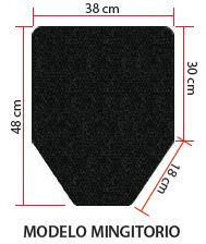 PAQUETE DE 4 TAPETES PARA MINGITORIOS URINAL ELITE A VARIOS COLORES