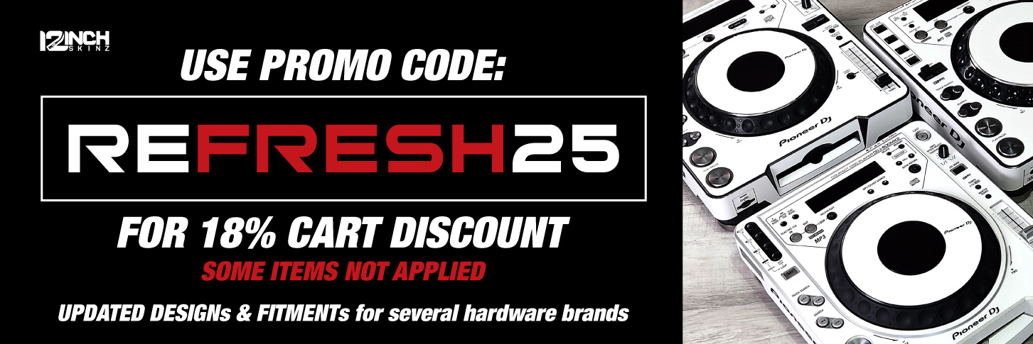 12inchSkinz - The Industry Standard in Customization for Professional DJ's