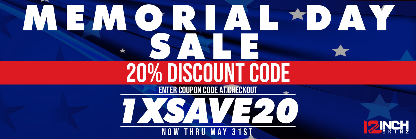 Custom Control Vinyl Labels (STANDARD) - 12inchSkinz