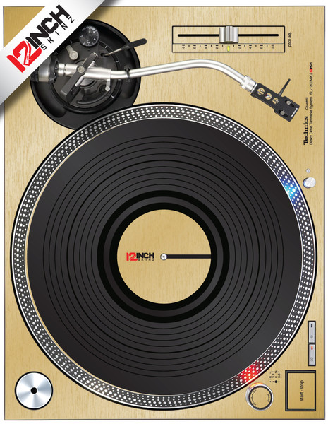 Technics 1200MK2 Skinz (SINGLE)- Metallics - 12inchSkinz