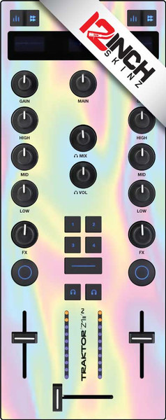 Native Instruments Kontrol Z1 MK2 Skinz - Mirror Holographic - 12inchSkinz