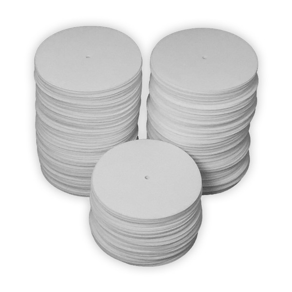 7" White Slip Mat - 9oz GLAZED Bottom (SINGLE) - 12inchSkinz