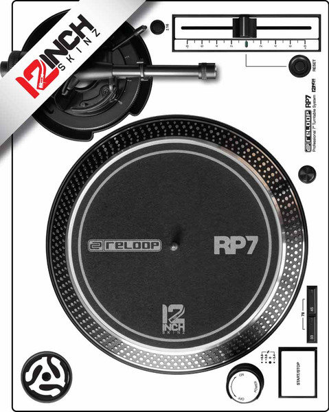 Reloop RP-7 Skinz (SINGLE) - COLORS - 12inchSkinz