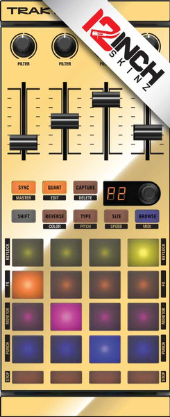 Native Instruments Kontrol F1 Skinz - Metallics - 12inchSkinz