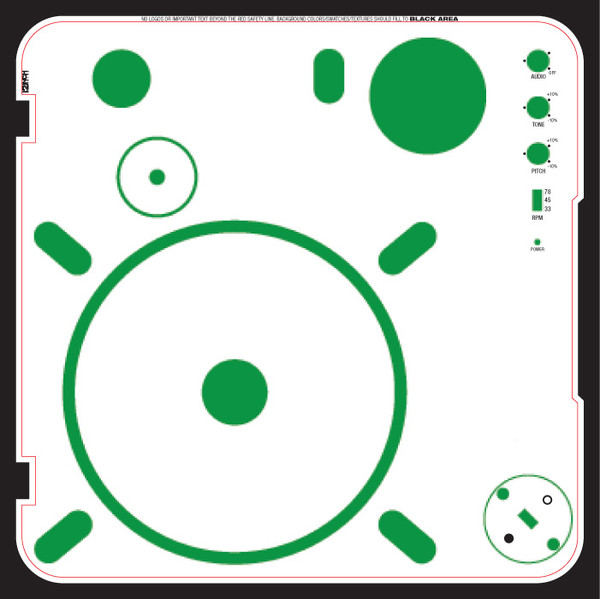 Numark PT-01SCRATCH Skinz- CUSTOM - 12inchSkinz