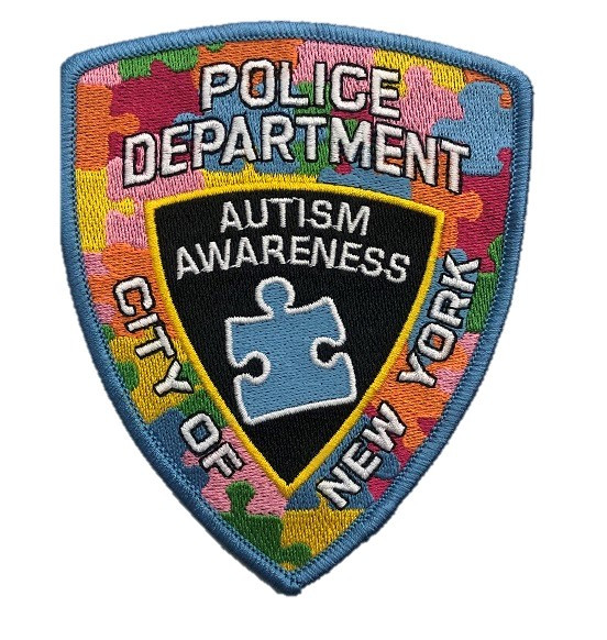 Autism NYPD Shoulder Patch - Meyers Uniforms