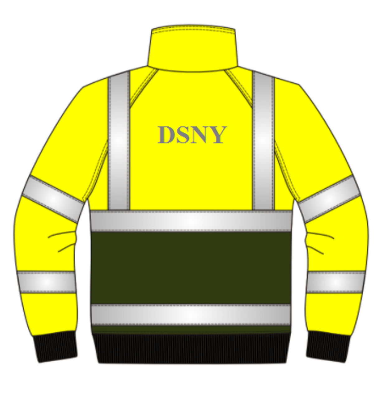 New Dsny Hi Viz Jacket Meyers Uniforms