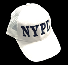 NYPD White Traffic baseball Mesh cap - Meyers Uniforms