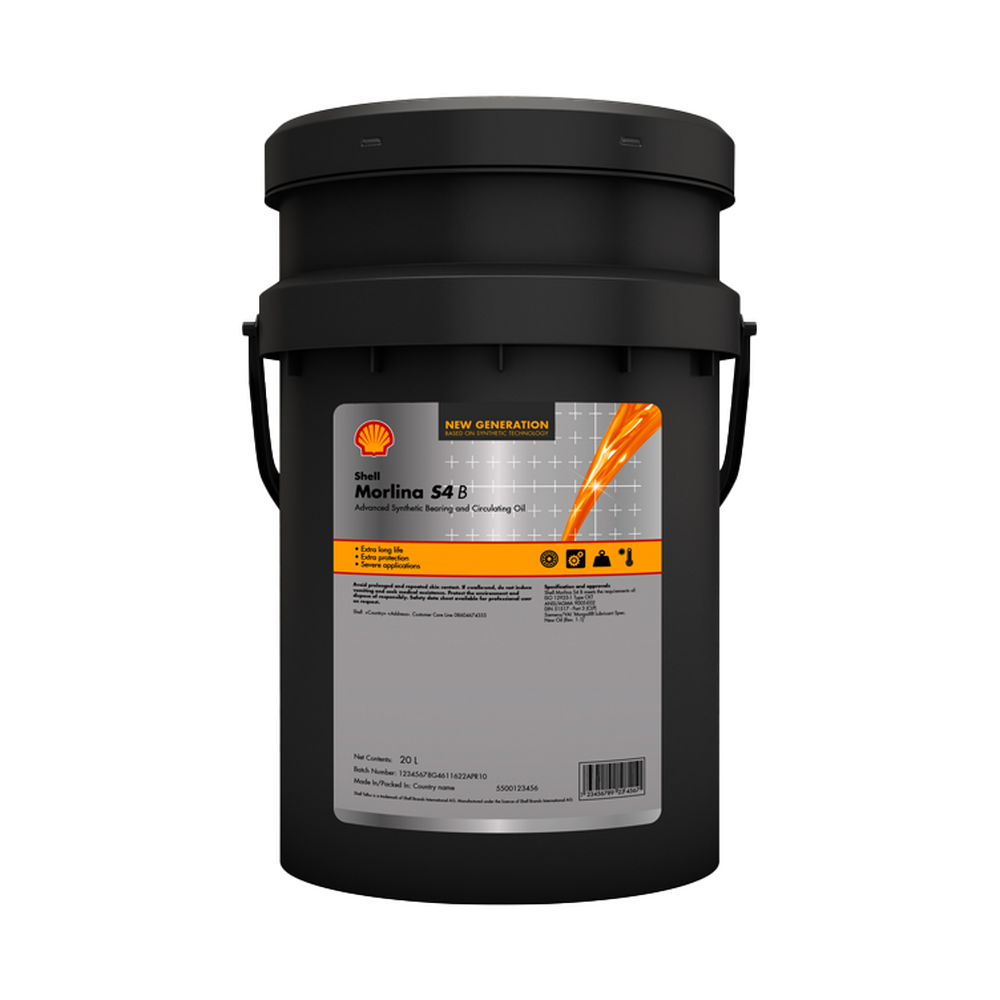 Shell Morlina S4 B 220 - 20L | 5 gallon - Quality Bearings Online ...