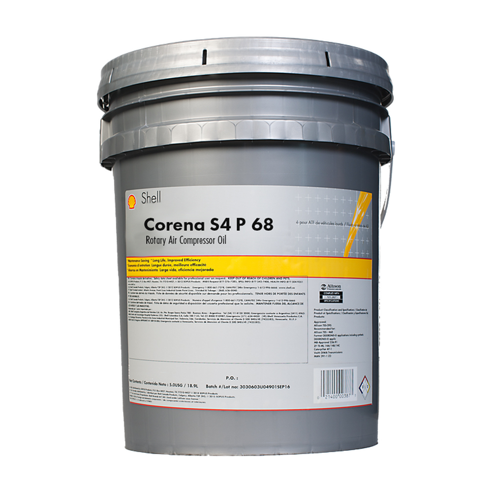 Shell Corena S4 P 68 - 20L | 5 gallon - Quality Bearings Online ...