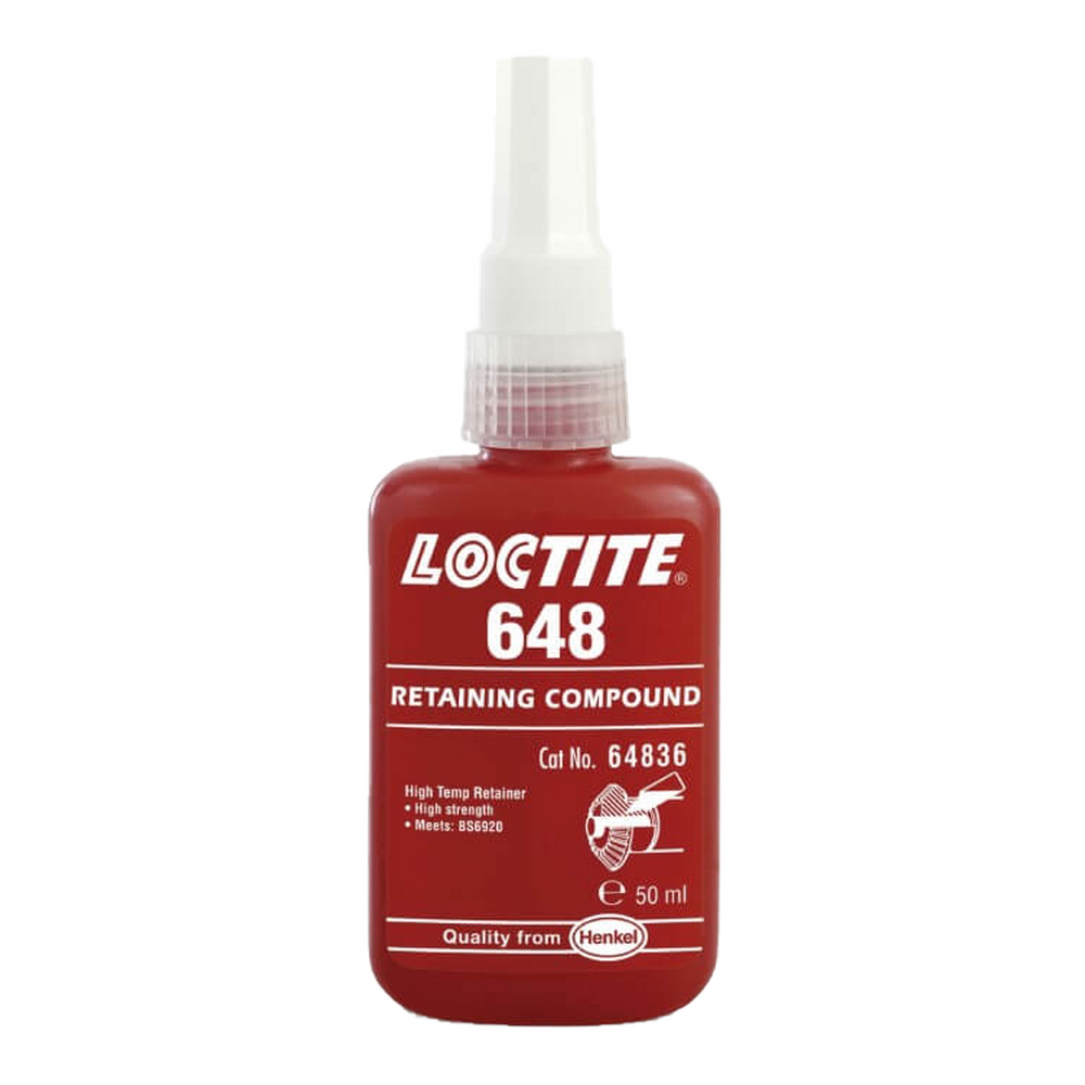 Loctite 648 - 50ml - Retaining Compound - Quality Bearings