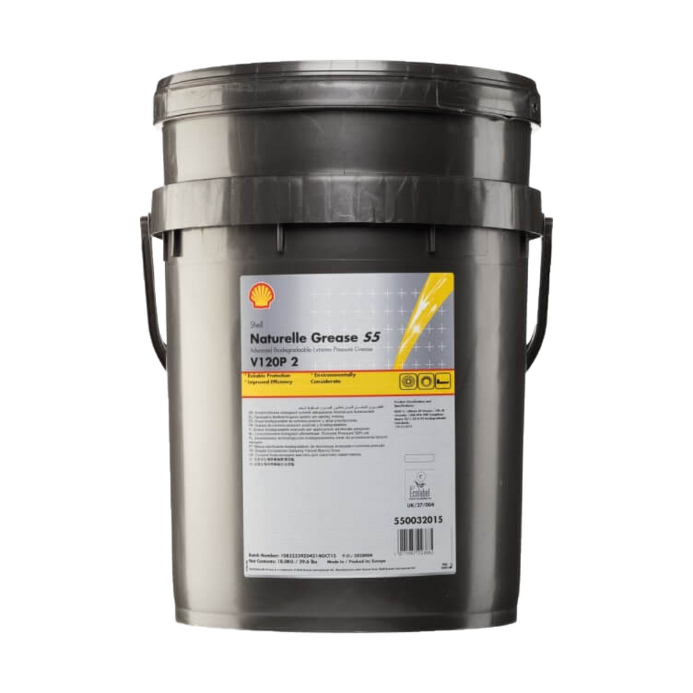 Shell Naturelle S5 Grease V120P 2 - 18Kg - Quality Bearings