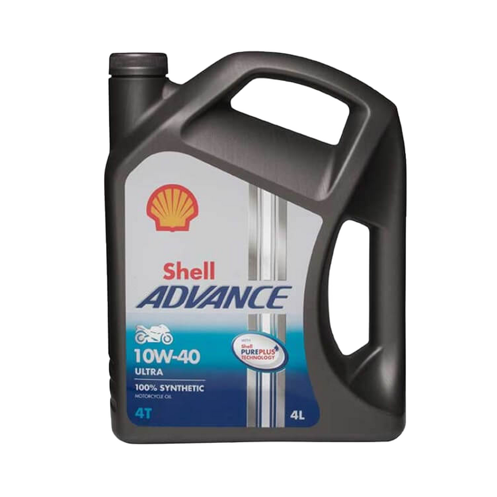 Shell Advance 4T Ultra 10W-40 - 4 x 4L - Quality Bearings