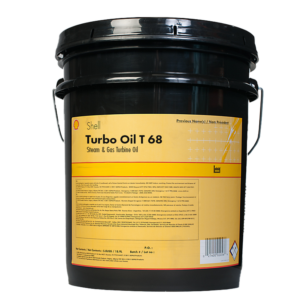 Shell Turbo Oil T 68 - 20L | 5 gallon - Quality Bearings Online