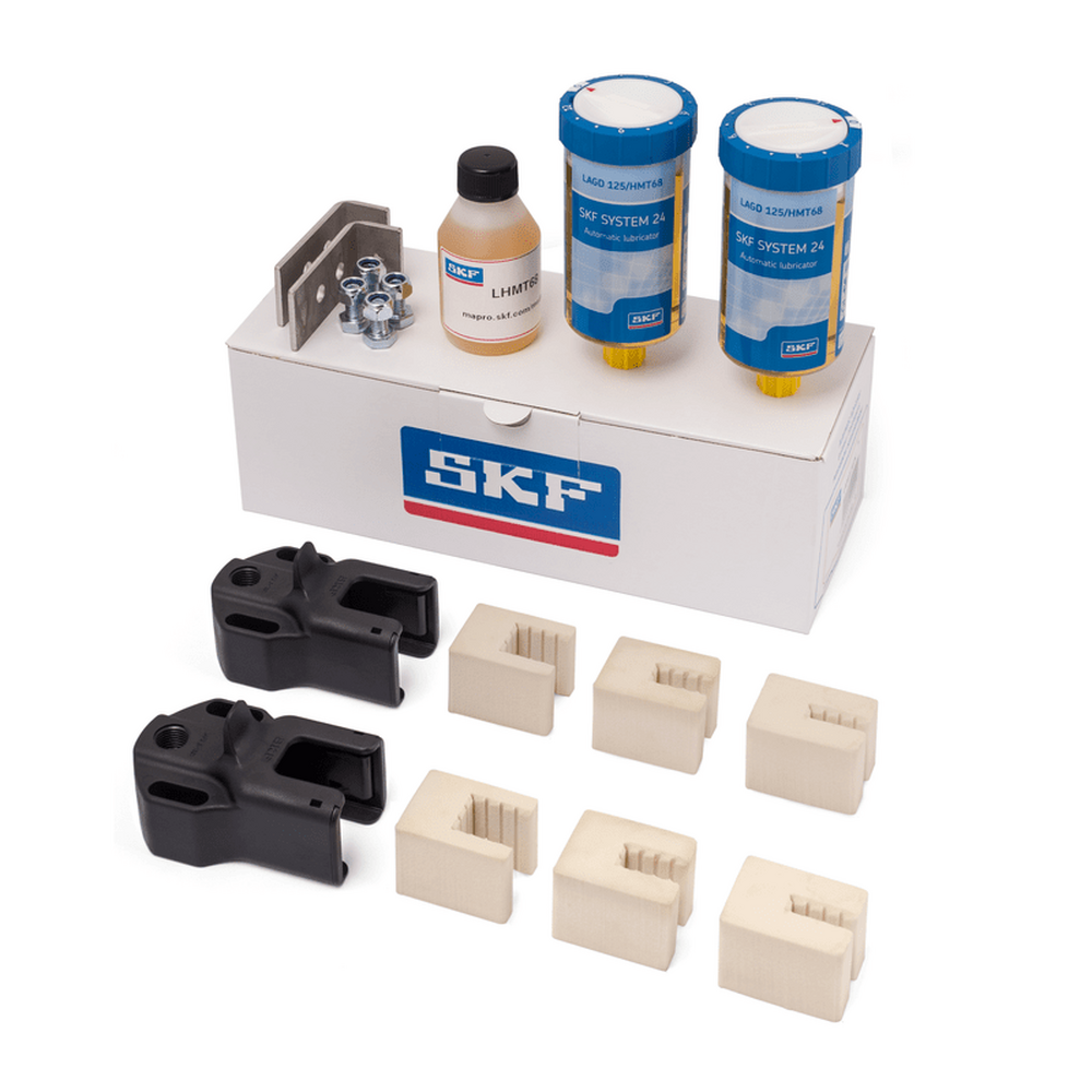 LAPB5-16/2K - SKF Elevator lubrication set for 5/9/16mm rail - Quality ...