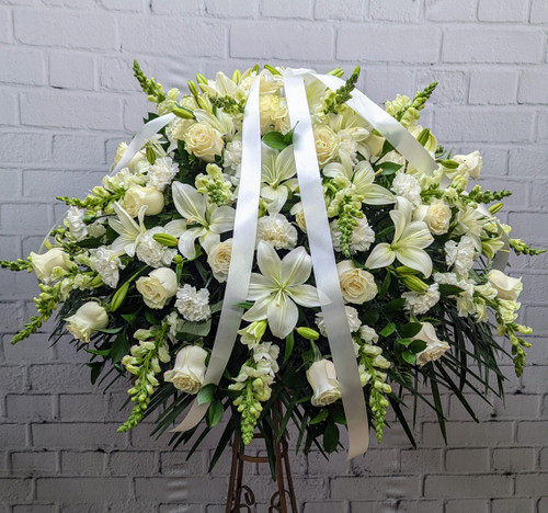 Simplicity Casket Spray - Northern Blvd. Florist -Queens