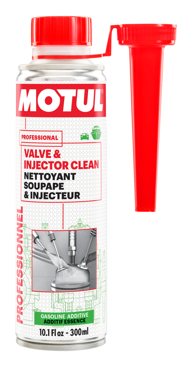 Motul 300ml Valve and Injector Clean Additive - Project Motorsports