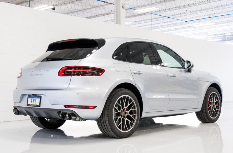 AWE Tuning Porsche Macan Touring Edition Exhaust System - Diamond Black ...