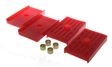 Energy Suspension Leaf Spring Isolators - Red - Project Motorsports