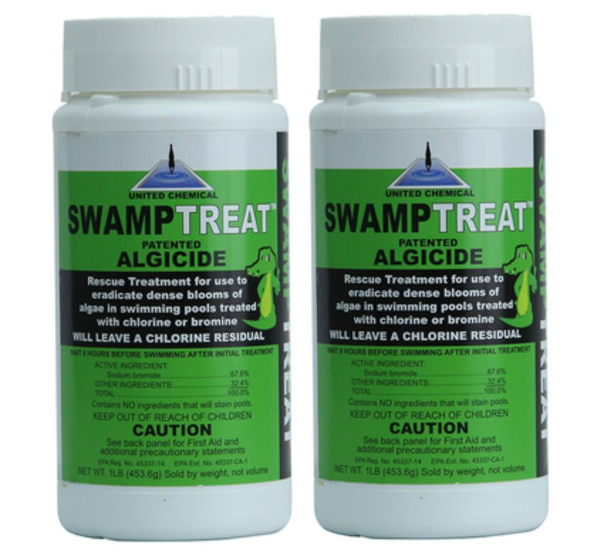 United Chemicals Swamp Treat 1 lb - 2 Pack - Pool Supply Mall