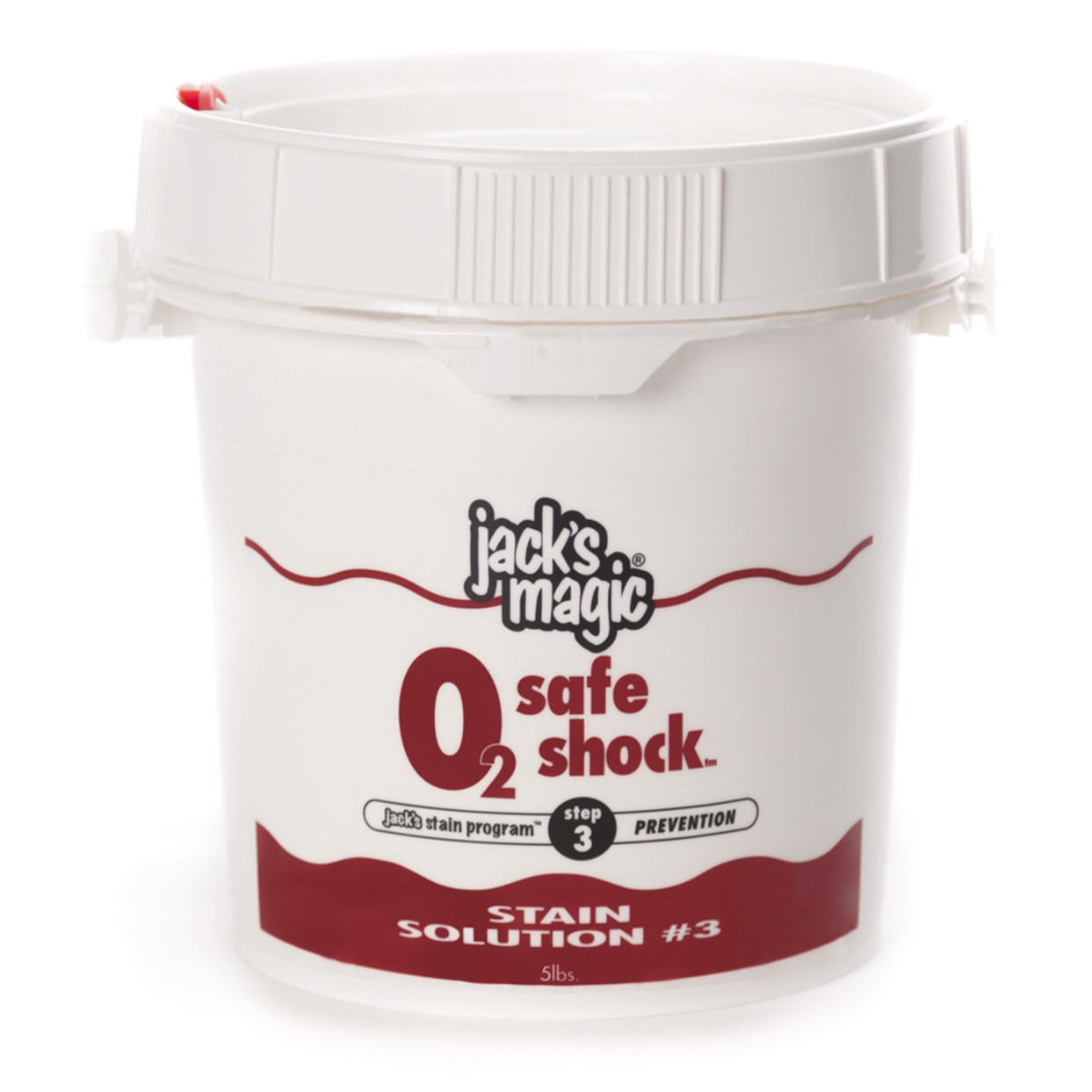 Jack's Magic Stain Solution #3 - O2 Safe Shock Oxidizer 5 lb - Pool ...