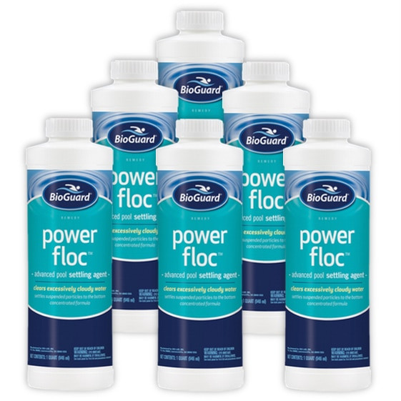 BioGuard Power-Floc 32 oz - 6 Pack - Pool Supply Mall