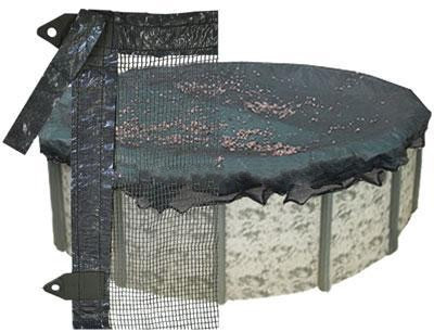 12' Round Above Ground Leaf Guard - Pool Supply Mall