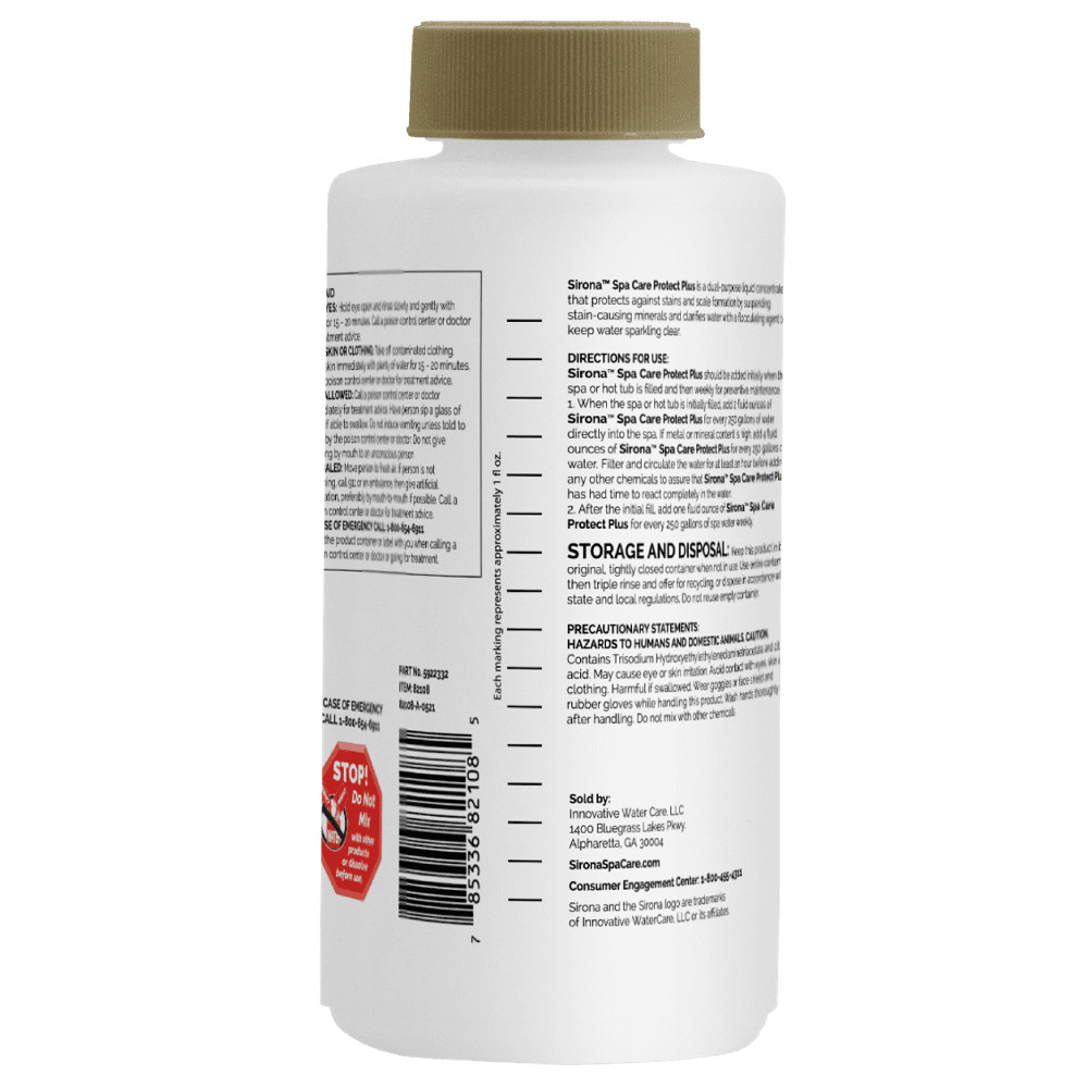 Sirona Spa Care Protect Plus - Pool Supply Mall