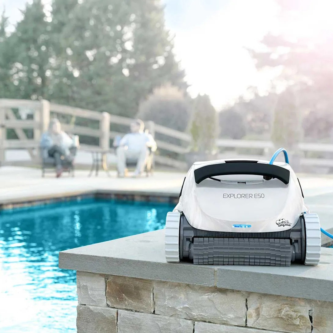 Dolphin Explorer E50 Robotic Pool Cleaner - Pool Supply Mall