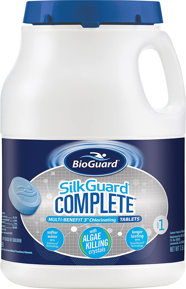 BioGuard 3" SilkGuard Complete Tablets - 7.5 Lbs. - Pool Supply Mall