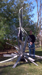 Magnum Tall Big Barrel Fish Habitat Tree Four Pack - Fishiding