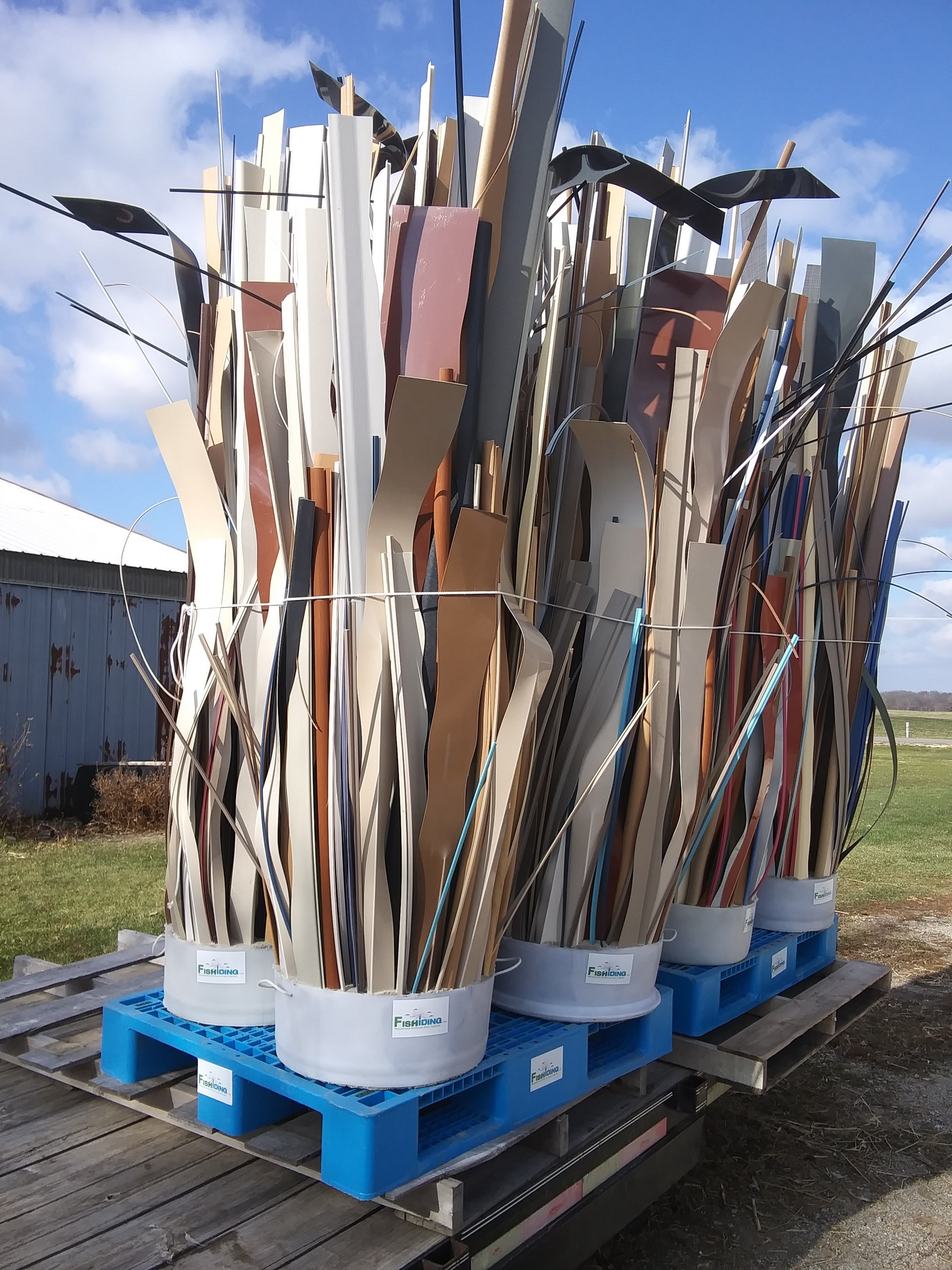 Barrel Fishing | Fishiding Reclaimed Artificial Fish Habitat