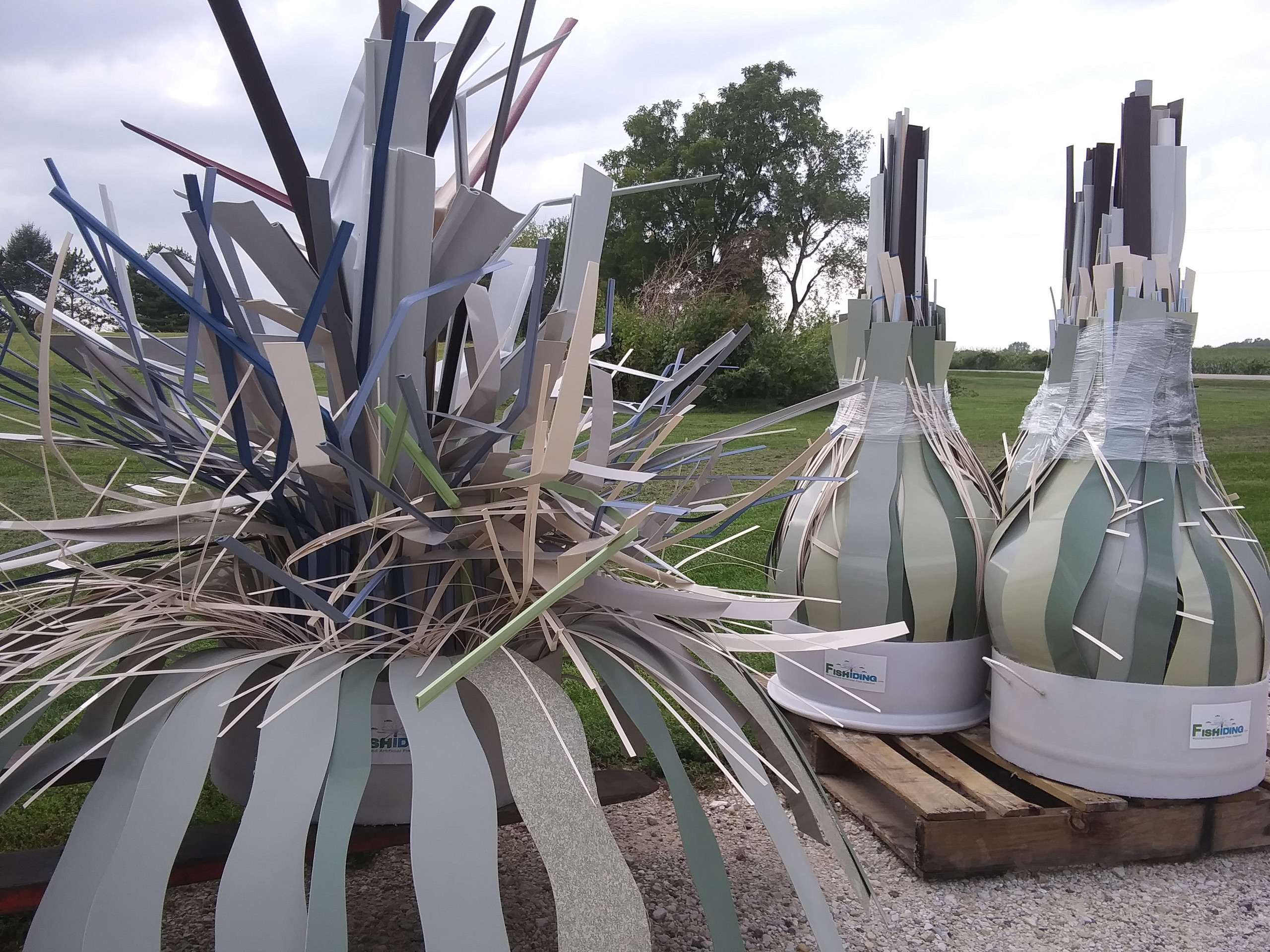 Barrel Fishing | Fishiding Reclaimed Artificial Fish Habitat