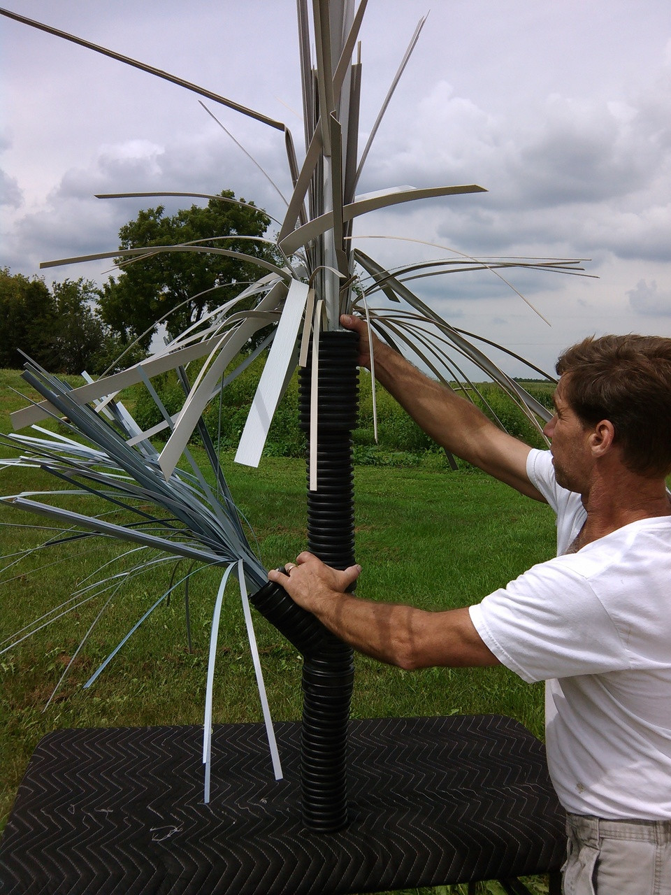 Fifteen Foot Fish Tree with Vertical Uprise - Fishiding