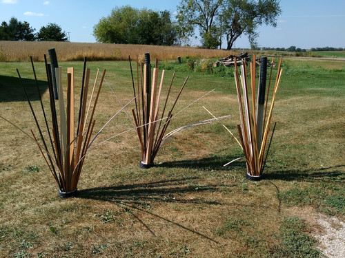 PVC Crappie Structure - Fishiding Reclaimed Artificial Fish Habitat