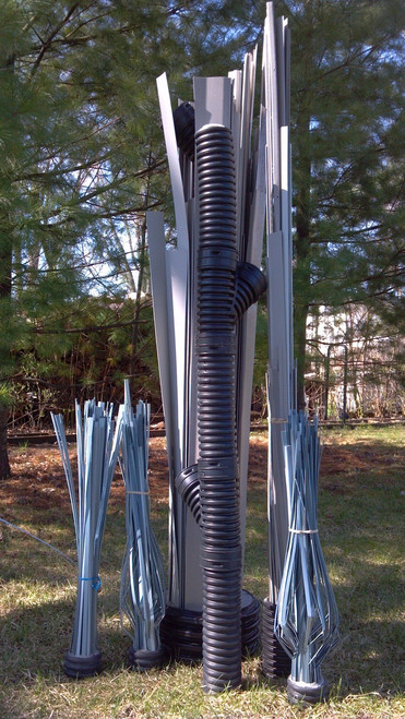 Fifteen Foot Fish Tree with Vertical Uprise - Fishiding