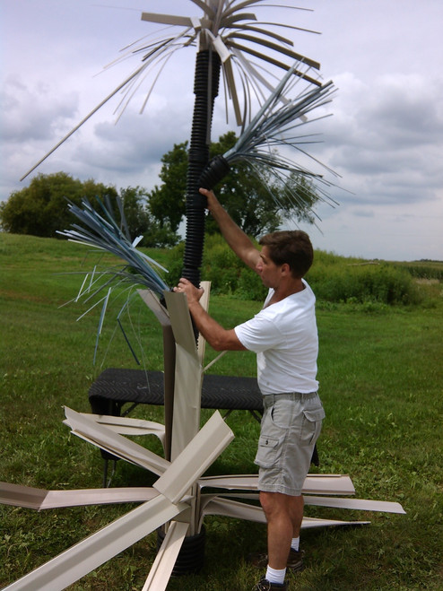 Fifteen Foot Fish Tree with Vertical Uprise - Fishiding