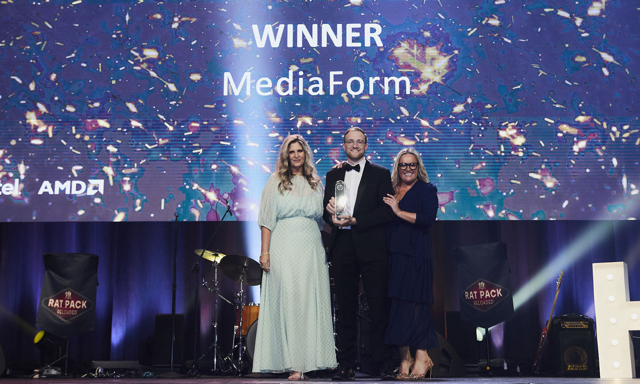 MediaForm awarded HP Supplies Partner of the Year for the 3rd Time - MediaForm AU