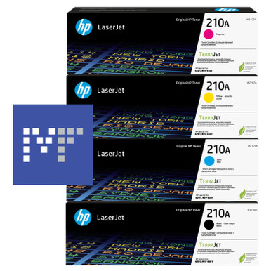 HP 210A Standard Yield Toner Cartridge Bundle Genuine | MediaForm AU