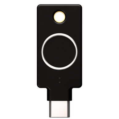 Yubico YubiKey Bio USB-C Two-Factor Authentication Fingerprint FIDO ...