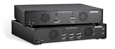 Matrox Extio 3 N3408RX High Performance KVM Quad Display Receiver ...