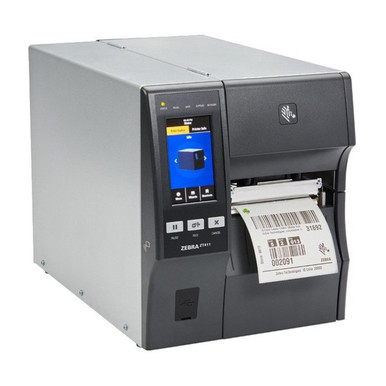 Zebra ZT411 Thermal Transfer Printer 203dpi with 4" Colour Touch LCD ...
