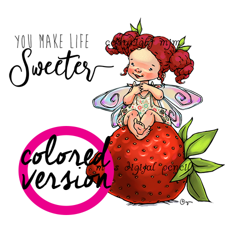 Berry Fairy Aliz - Mo's Digital Pencil